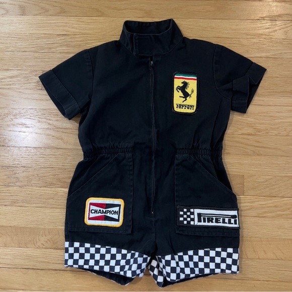 One Pieces | Vintage 3t Race Ferrari Champion Corelli Patched Boys ...